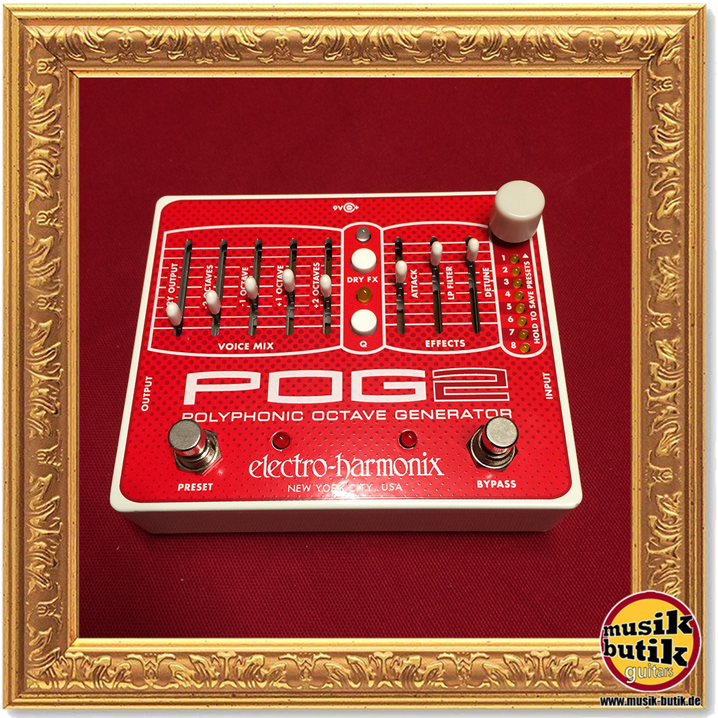 Electro Harmonix POG2 Poly Octave Generator – musik-butik